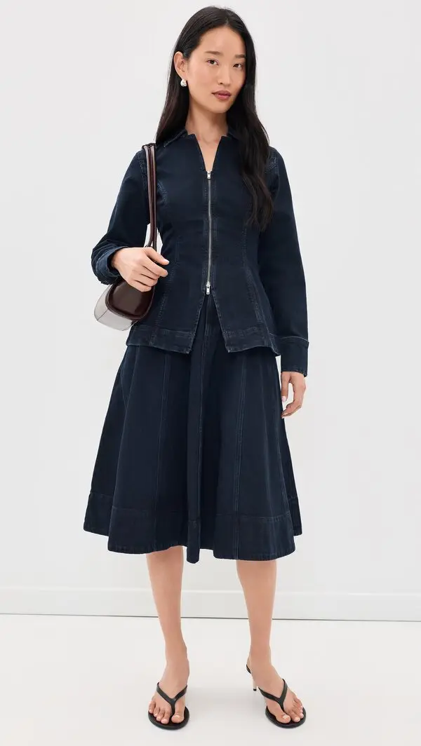 ALIGNE Tilly Denim Zip Jacket