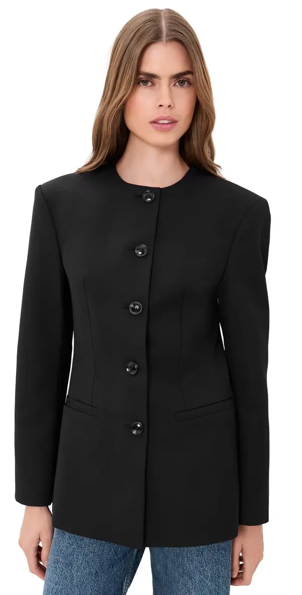 ANINE BING Huda Blazer - Black