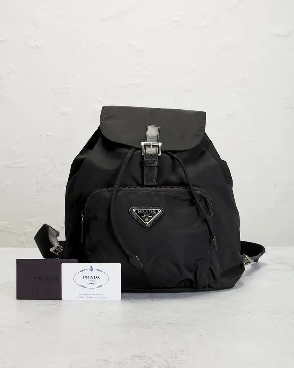 FWRD RENEW Prada Tessuto Mini Backpack