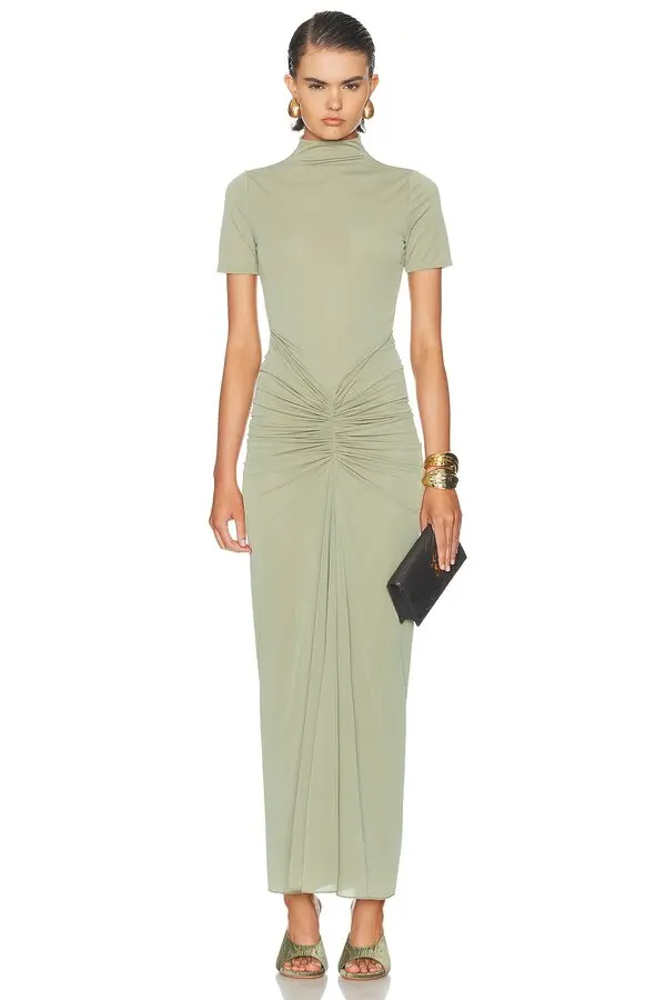 Ronny Kobo Enid Gown - Elm