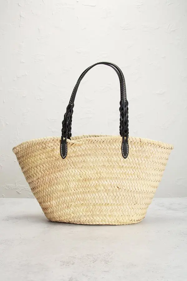 Prada Raffia Tote Bag
