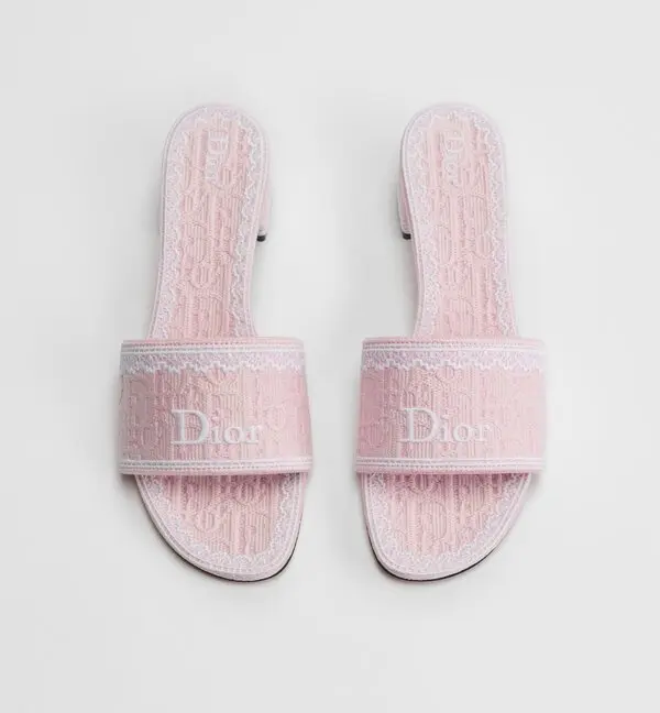 Dior Dioramour Dentelle Heeled Slide