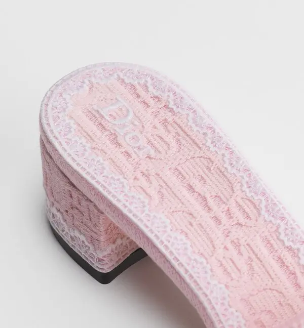 Dior Dioramour Dentelle Heeled Slide