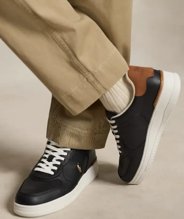 Polo Ralph Lauren Round-toe Lace-up Sneakers