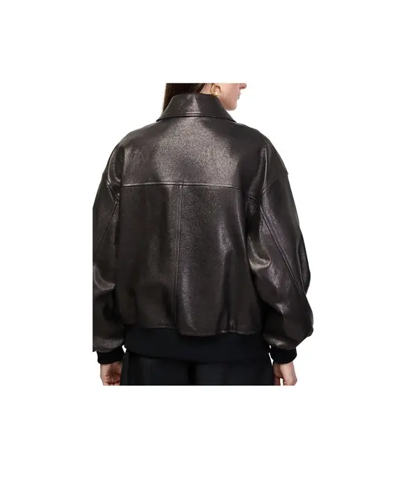 Khaite Shelman Leather Jacket