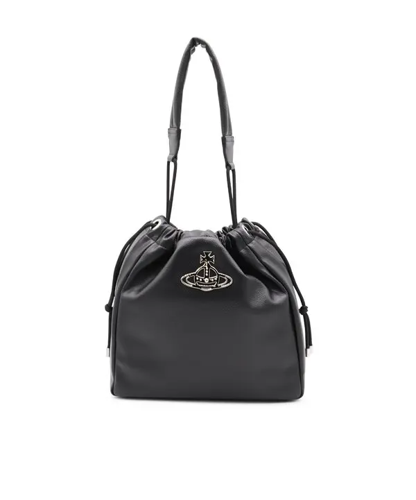 VIVIENNE WESTWOOD Logo Plaque Shoulder Bag