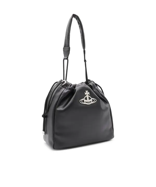 VIVIENNE WESTWOOD Logo Plaque Shoulder Bag