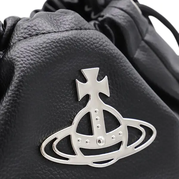 VIVIENNE WESTWOOD Logo Plaque Shoulder Bag