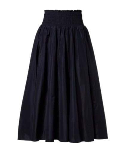 PATOU Shirred Midi Skirt