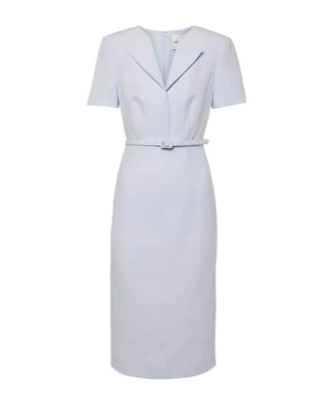 Roland Mouret Wool And Silk Midi Dress