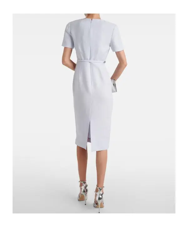 Roland Mouret Wool And Silk Midi Dress