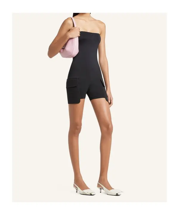 COURREGES Small Logo-buckle Shoulder Bag