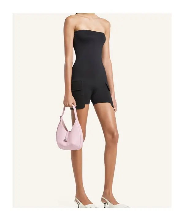 COURREGES Small Logo-buckle Shoulder Bag