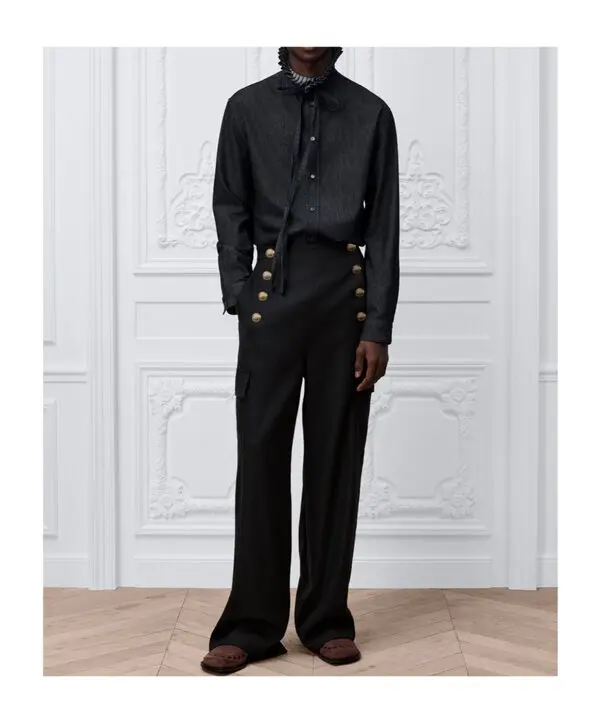 Dior Button-up Casual Pants