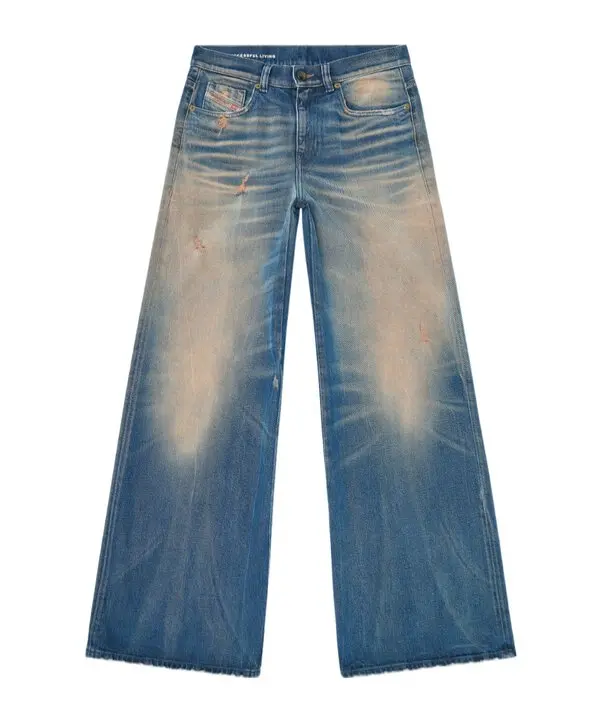 DIESEL® Belt-loop Jeans - Dark Blue
