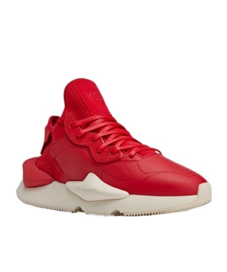 Y3 Logo Embossed Lace-up Sneakers