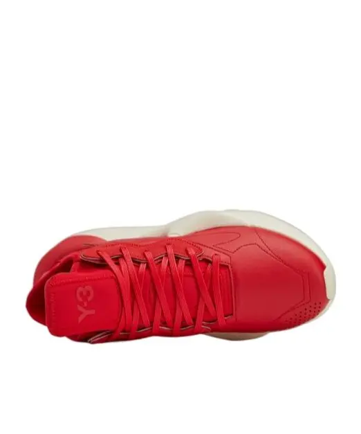 Y3 Logo Embossed Lace-up Sneakers