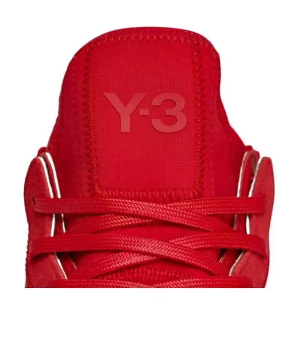 Y3 Logo Embossed Lace-up Sneakers