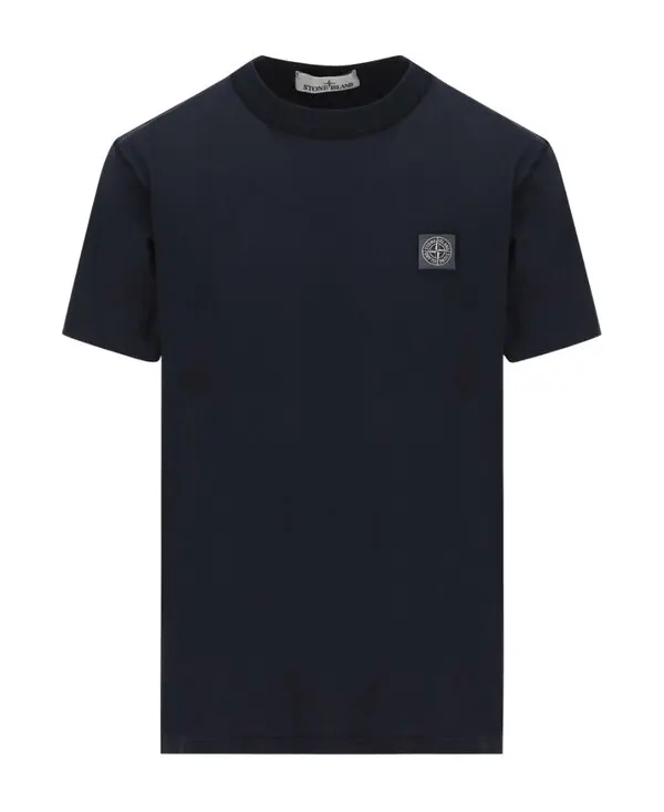 Stone Island Logo Short-sleeved T-shirt