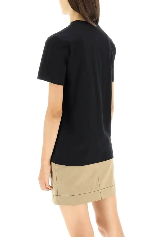 MSGM Graffiti Logo-print T-shirt