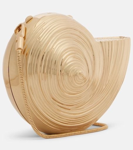 Simkhai Marion Clutch - Gold