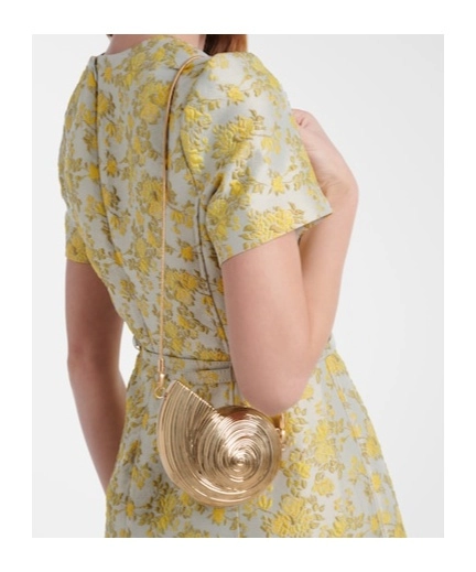 Simkhai Marion Clutch - Gold