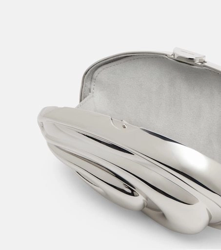 Simkhai Inez Metallic Clutch