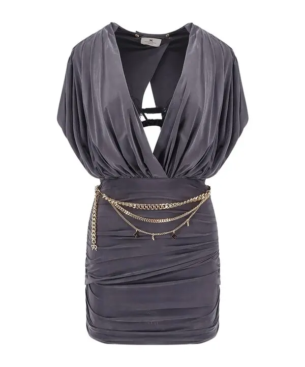 Elisabetta Franchi Bralette Jersey Dress