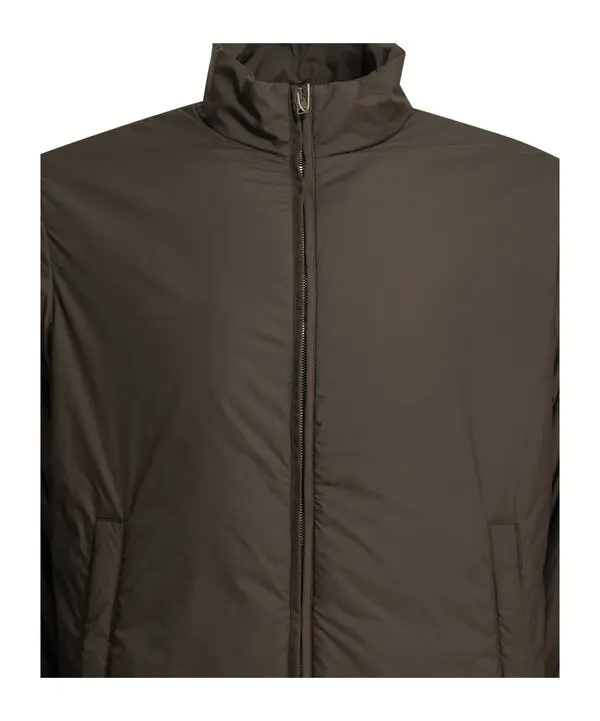 Herno Stand-up Collar Zip-up Jacket