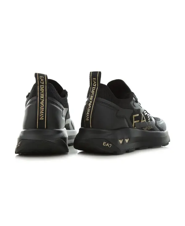 Emporio Armani Logo Print Low-top Sneakers
