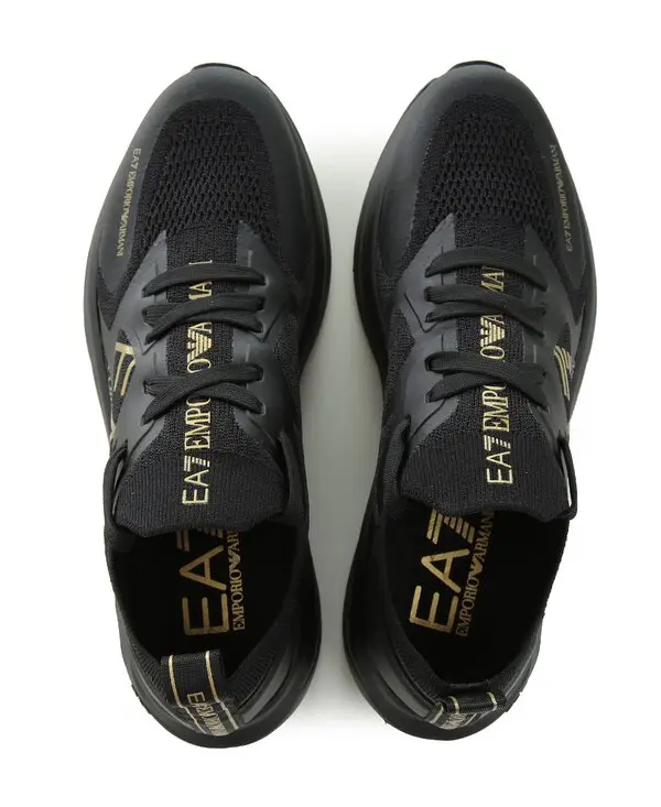 Emporio Armani Logo Print Low-top Sneakers