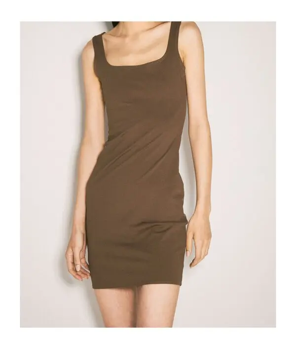 ENTIRE STUDIOS Square Neck Mini Dress