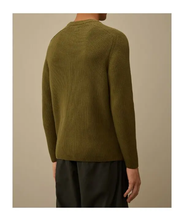 C.P. COMPANY Ribbed Knit Sweater