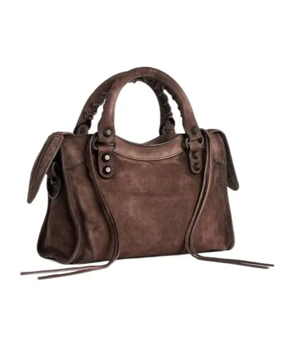 Balenciaga Le City Bag Mini In Light Espresso