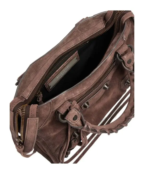 Balenciaga Le City Bag Mini In Light Espresso