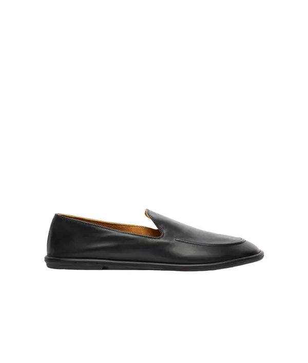 THE ROW Flat Loafers - Black