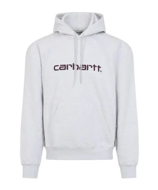 Carhartt Work In Progress Hooded Carhartt Sweat - White