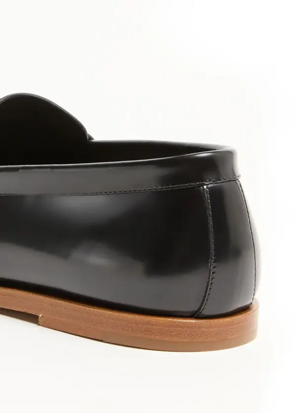 THE ROW New Leather Loafers