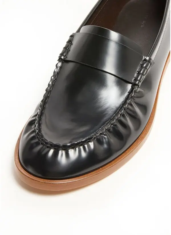 THE ROW New Leather Loafers
