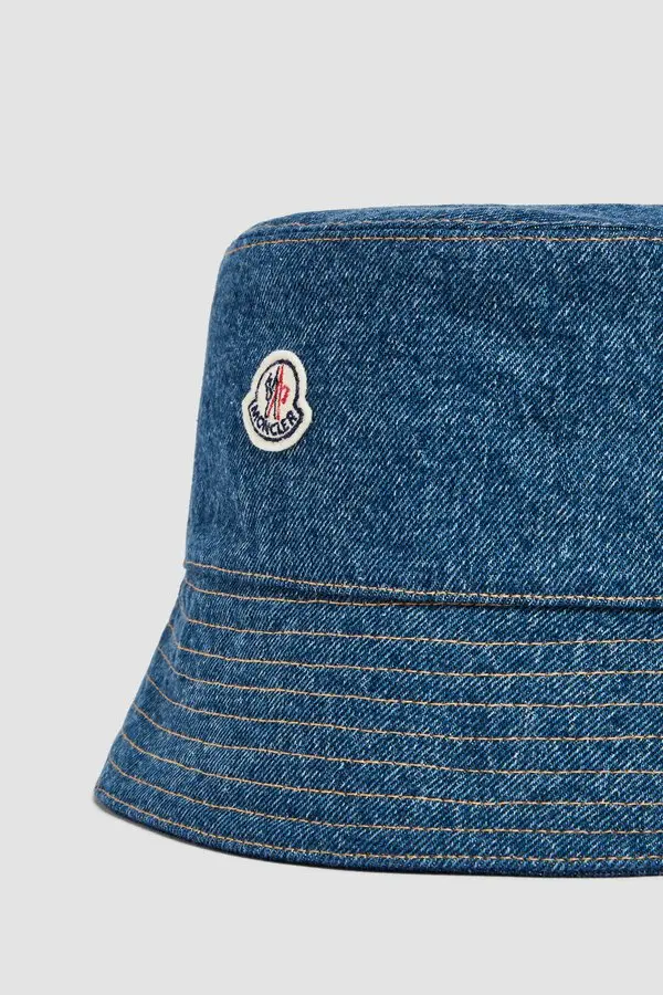 Moncler Denim Bucket Hat