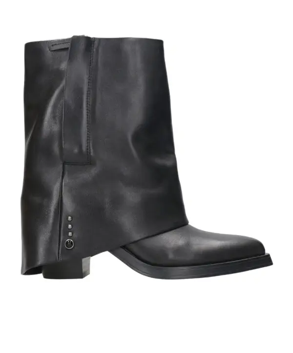 Ash Round-headed Short Boots