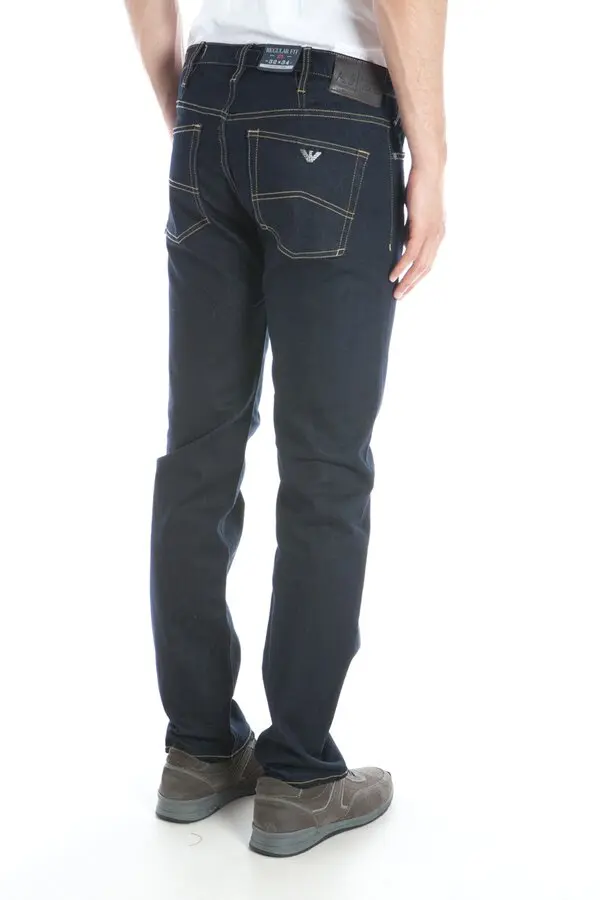 Emporio Armani Logo Denim Pants