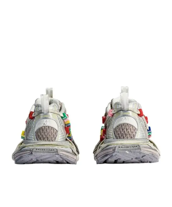 Balenciaga 3xl Extreme Lace Sneaker In Eggshell/multicolor
