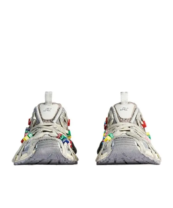 Balenciaga 3xl Extreme Lace Sneaker In Eggshell/multicolor