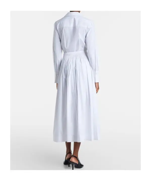 JOSEPH Kathe Cotton Poplin Midi Dress