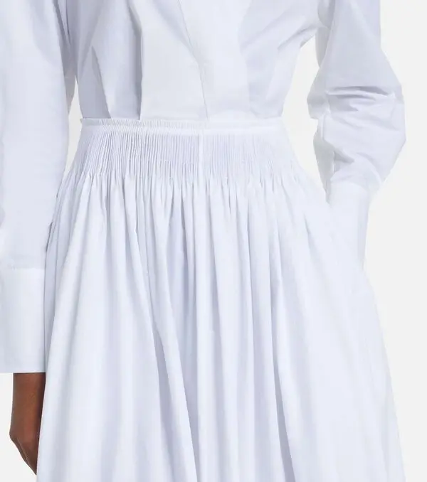 JOSEPH Kathe Cotton Poplin Midi Dress
