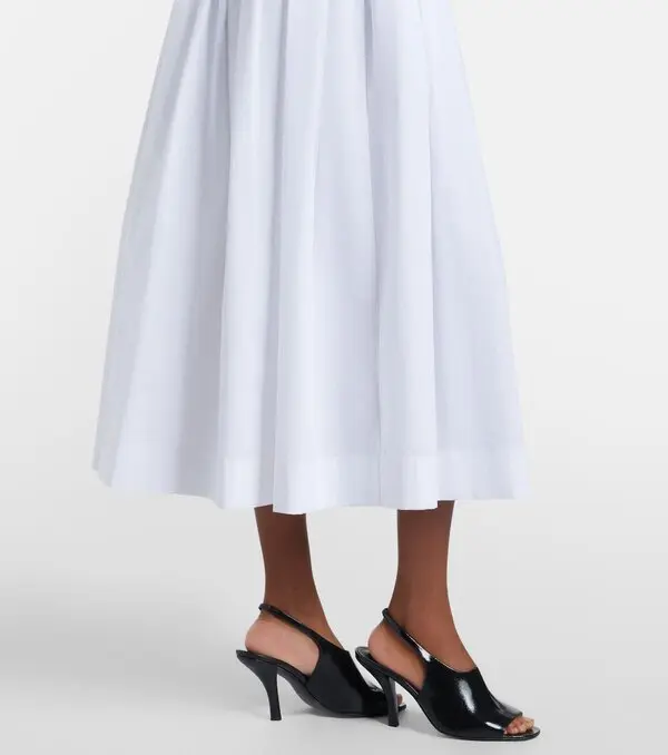 JOSEPH Kathe Cotton Poplin Midi Dress