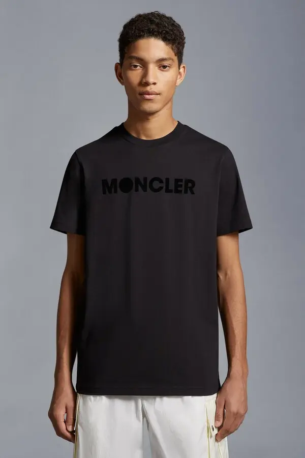 Moncler Flocked Logo T-shirt
