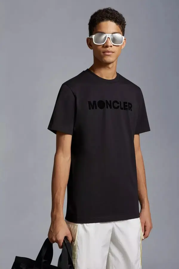 Moncler Flocked Logo T-shirt