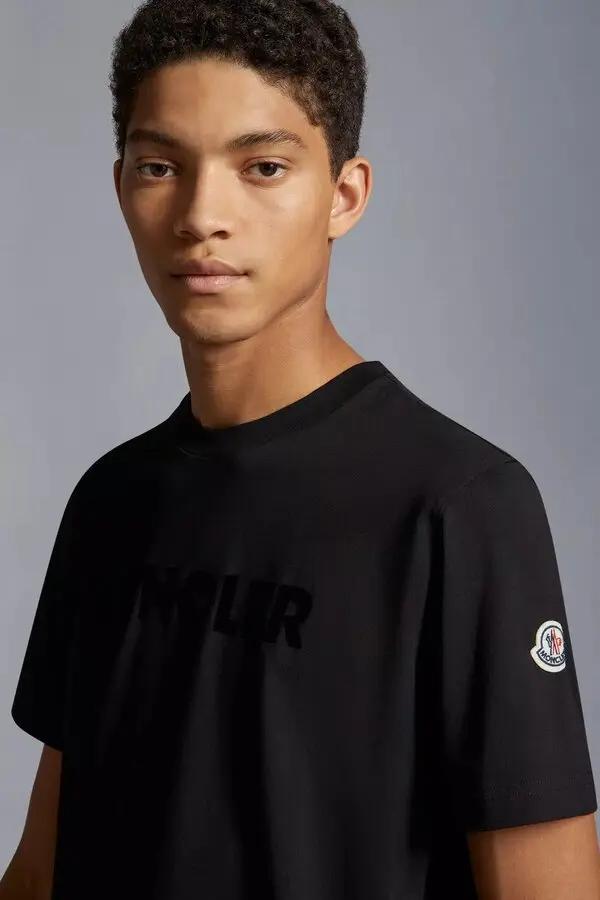Moncler Flocked Logo T-shirt